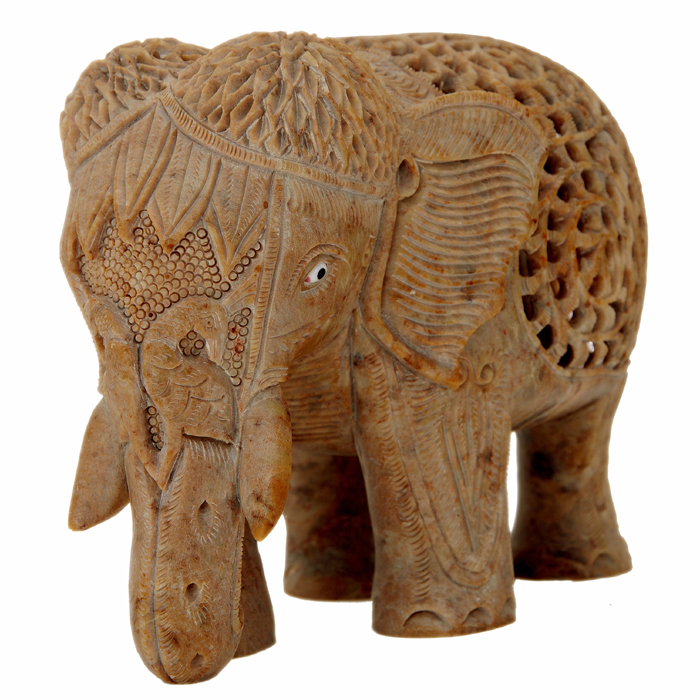 Buy Online Stone Handicrafts - Mother Elephant - HANDCRAFT Online Store